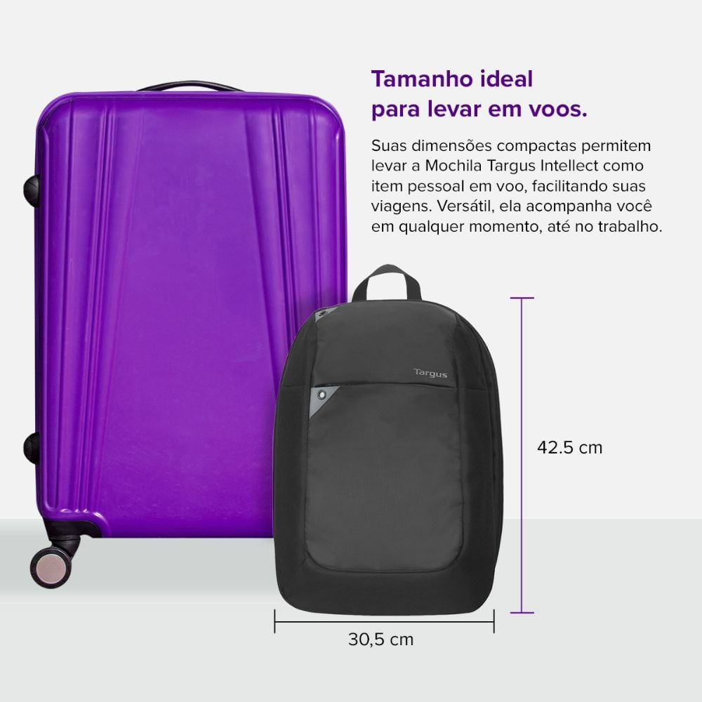 Mochila Intellect para Notebook 15.6 Polegadas Targus TBB565 - Targus