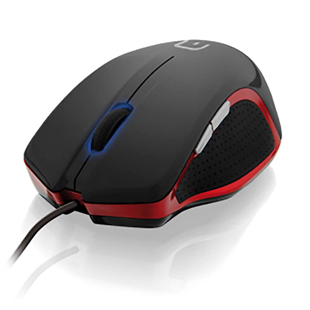 Mouse Multilaser Xgamer 2400 Dpi 6 Botoes Preto E Vermelho Usb - MO196 ...