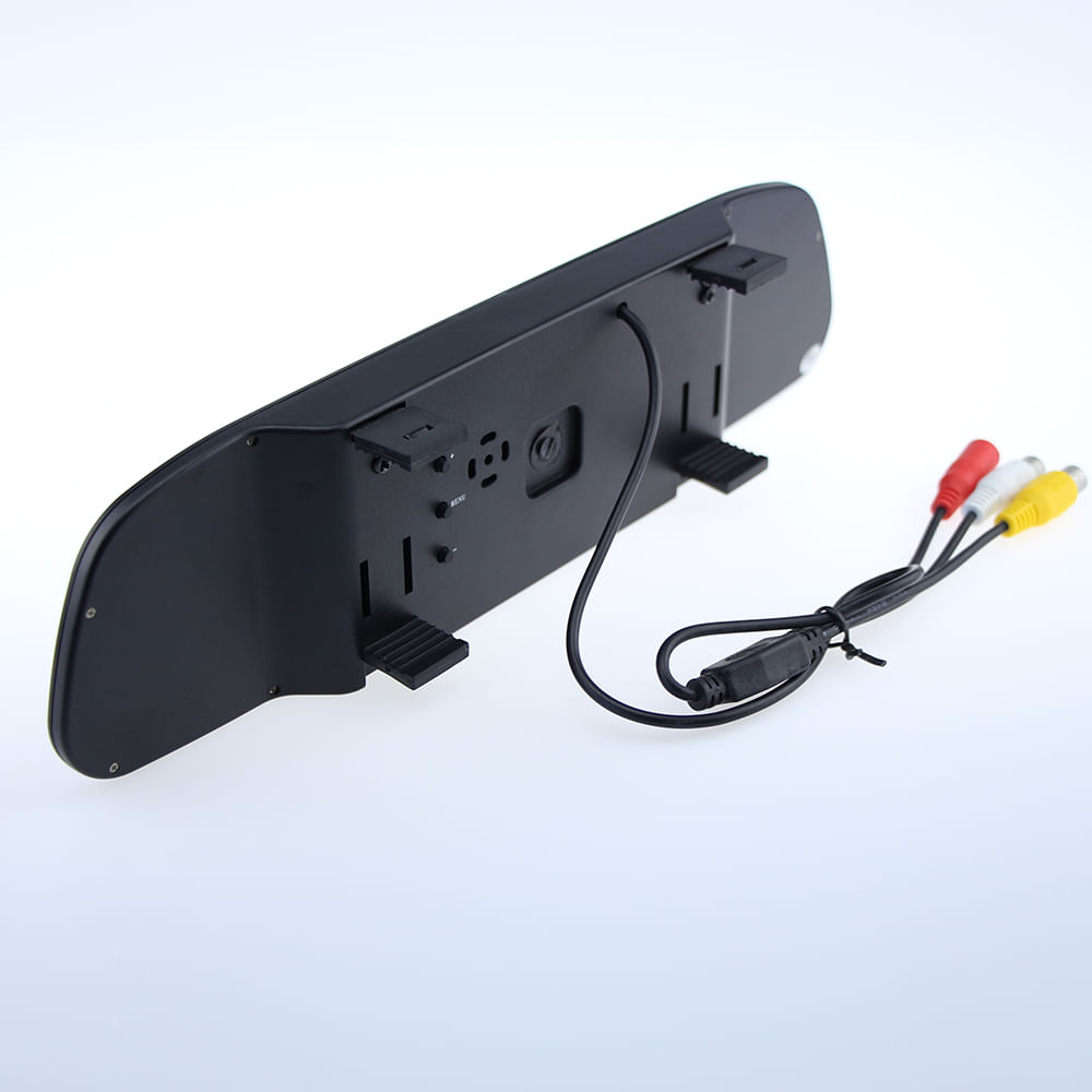 Retrovisor 180 com Câmera de Ré 4,3 Pol, Multilaser - AU713 - trocafacil