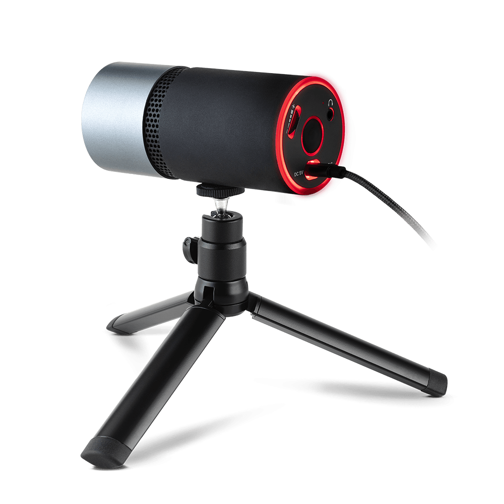 Microfone Gamer USB Eloy Streaming Noise Cancelling Warrior - PH337OUT ...