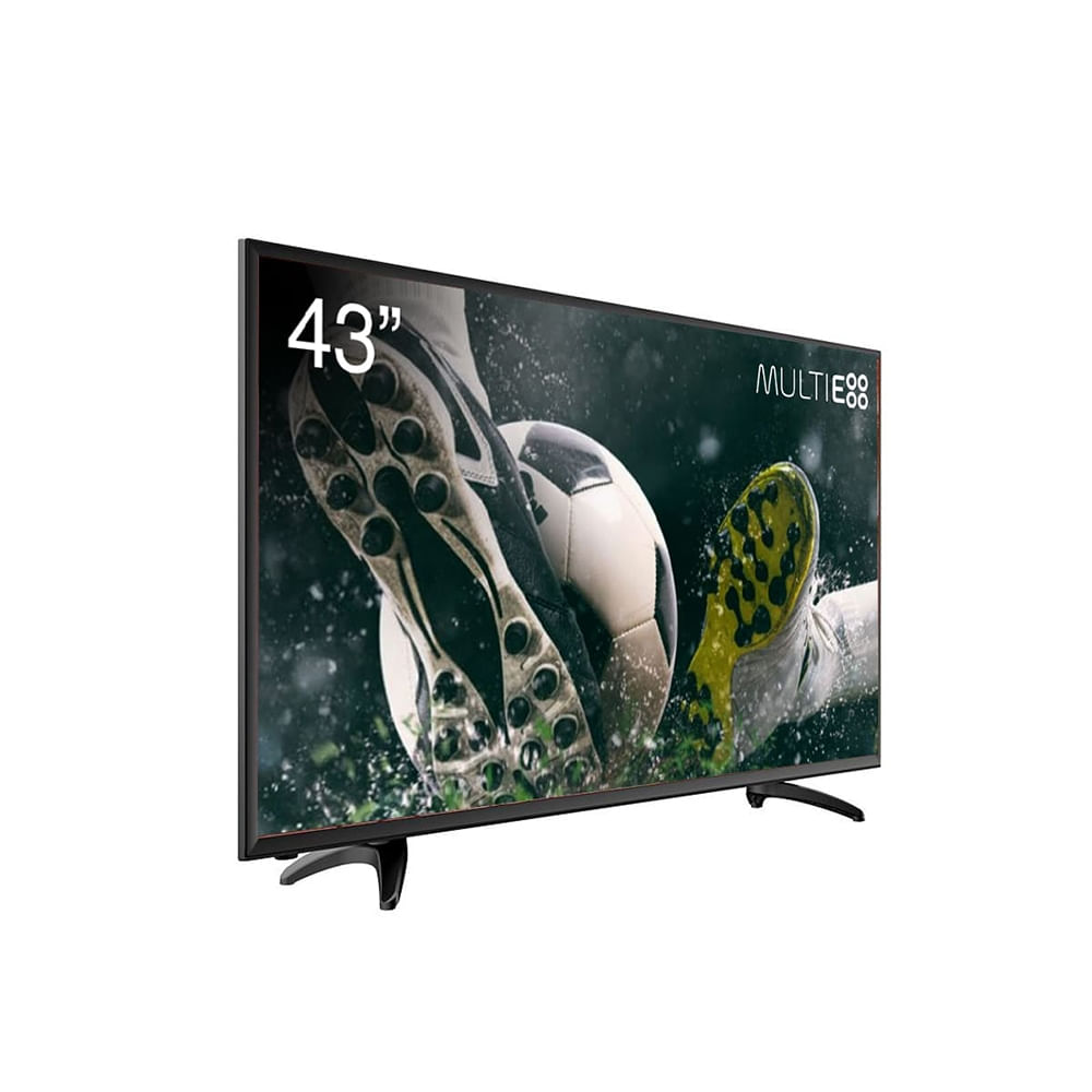 Tela 43 Polegadas Full Hd + Conversor Tv Digital Externo Multilaser ...
